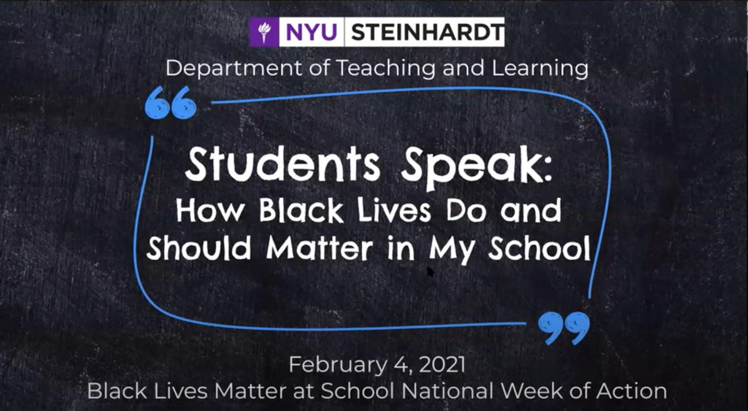 Blog | Innovative MAT | NYU Steinhardt Teacher Residency
